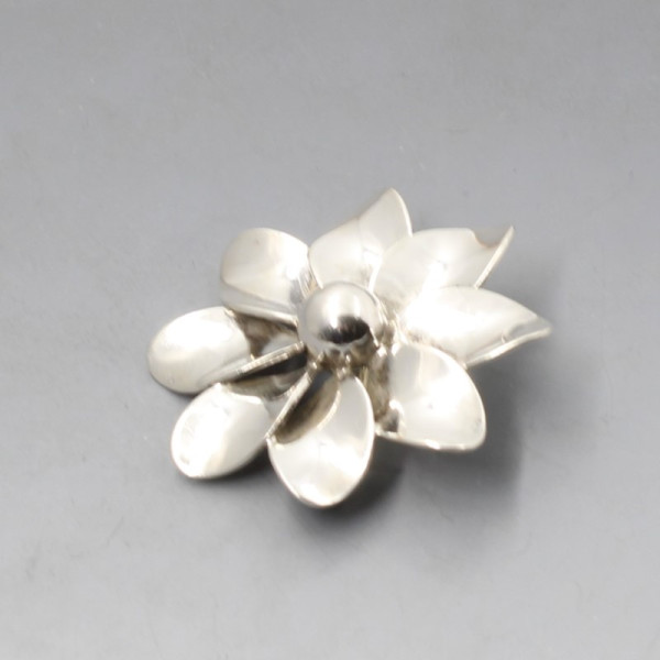 John Lauritzen Denmark Silver Brooch