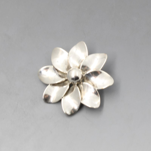 John Lauritzen Denmark Silver Brooch