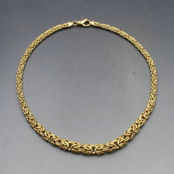 Gold Vermeil Italy Chain Necklace