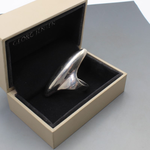 Georg Jensen Modernist Silver Ring #53