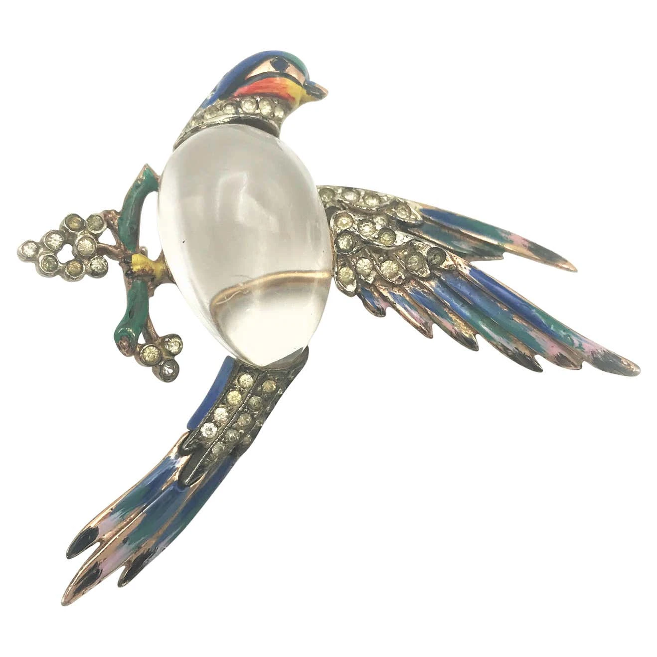 Vintage Bird Brooches
